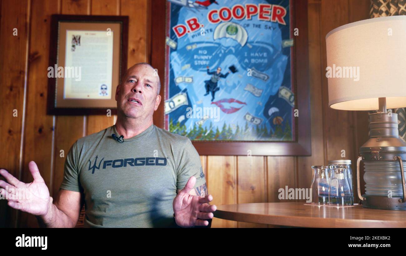 I AM DB COOPER, Mike Rocha, 2022. © Gravitas Ventures / Courtesy ...