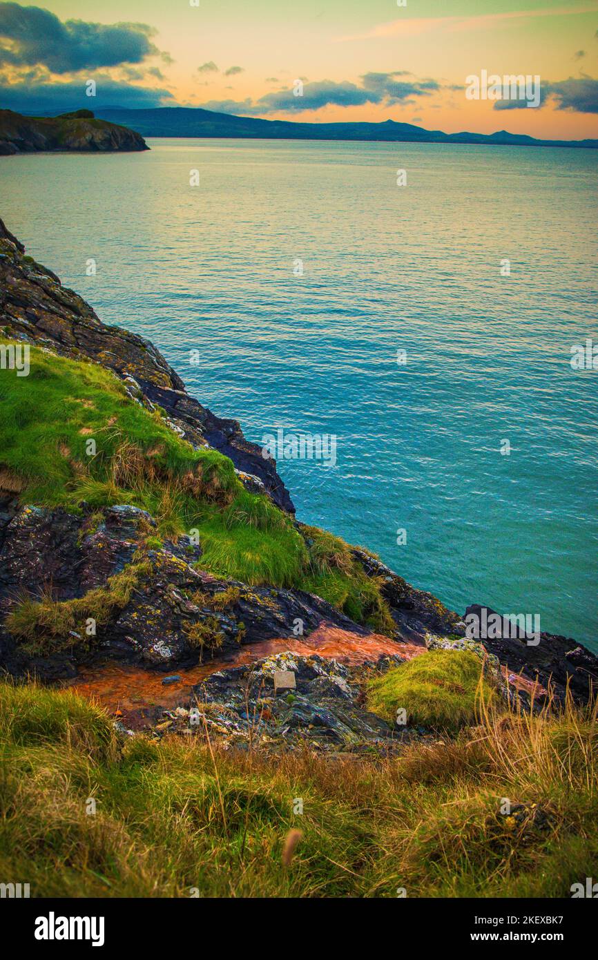 Glen Beach Cliff Walk Stock Photo - Alamy