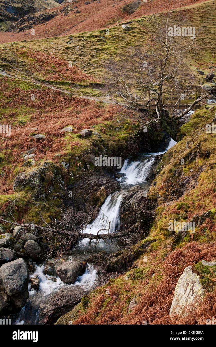 Hell Gill Beck in Great Langdale, Lake District, UK Stock Photo - Alamy