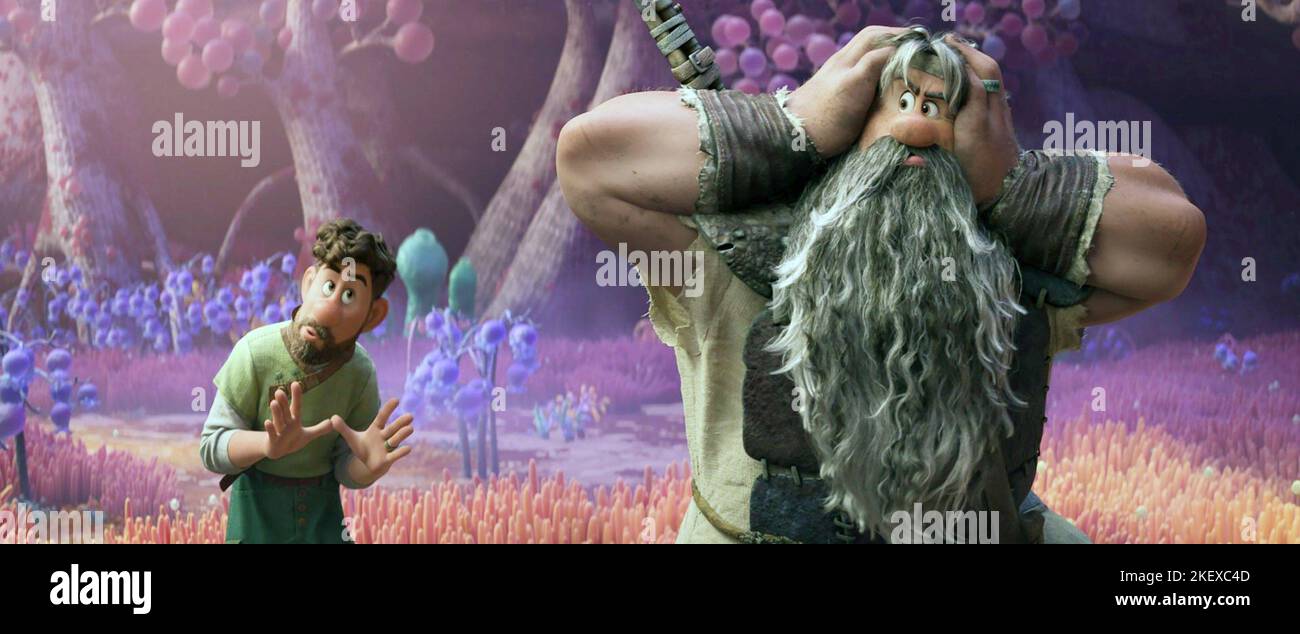 STRANGE WORLD, left: Searcher Clade (voice: Jake Gyllenhaal), 2022 ...