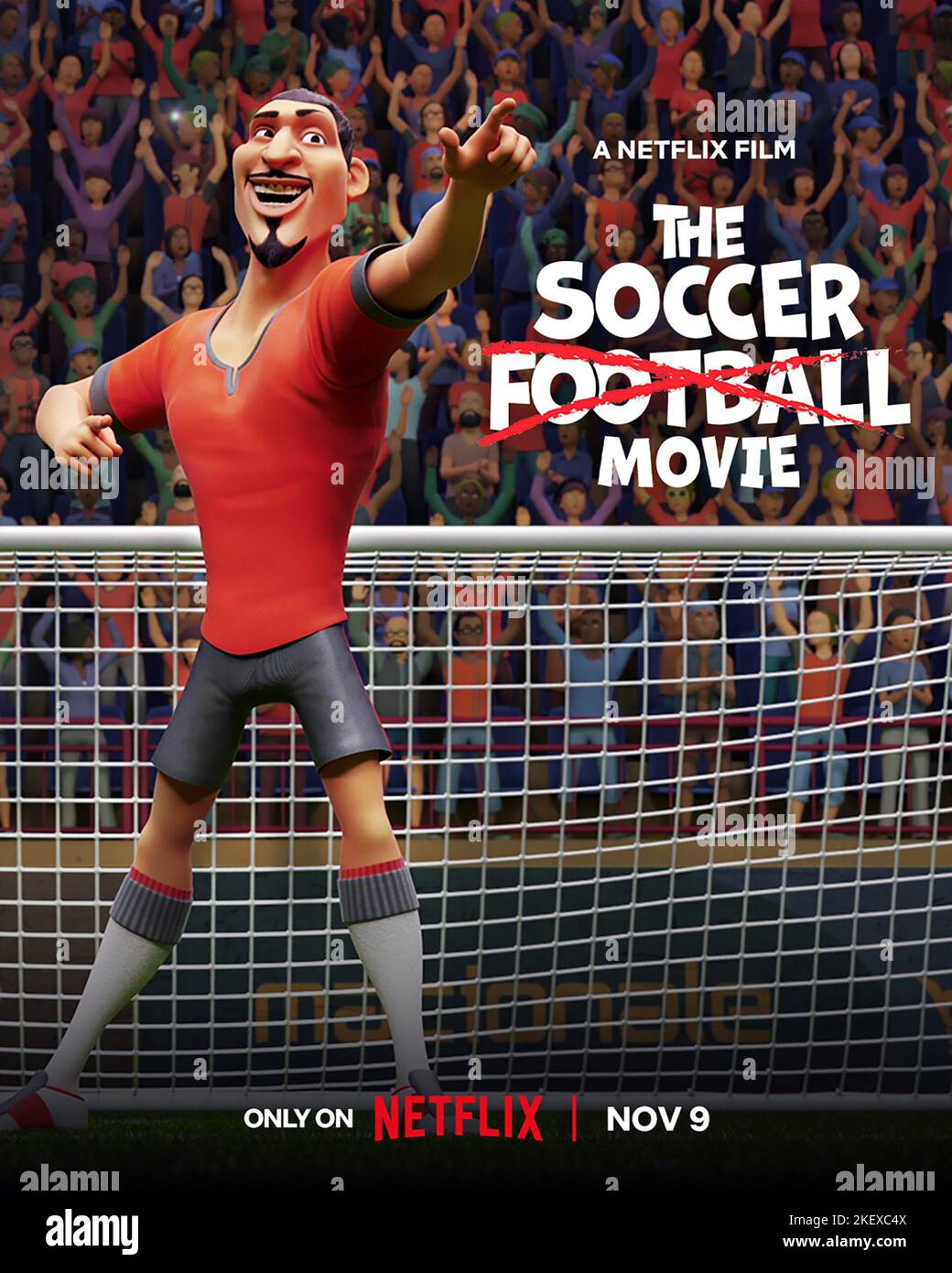 THE SOCCER FOOTBALL MOVIE, US poster, Zlatan Ibrahimovic, 2022 ...