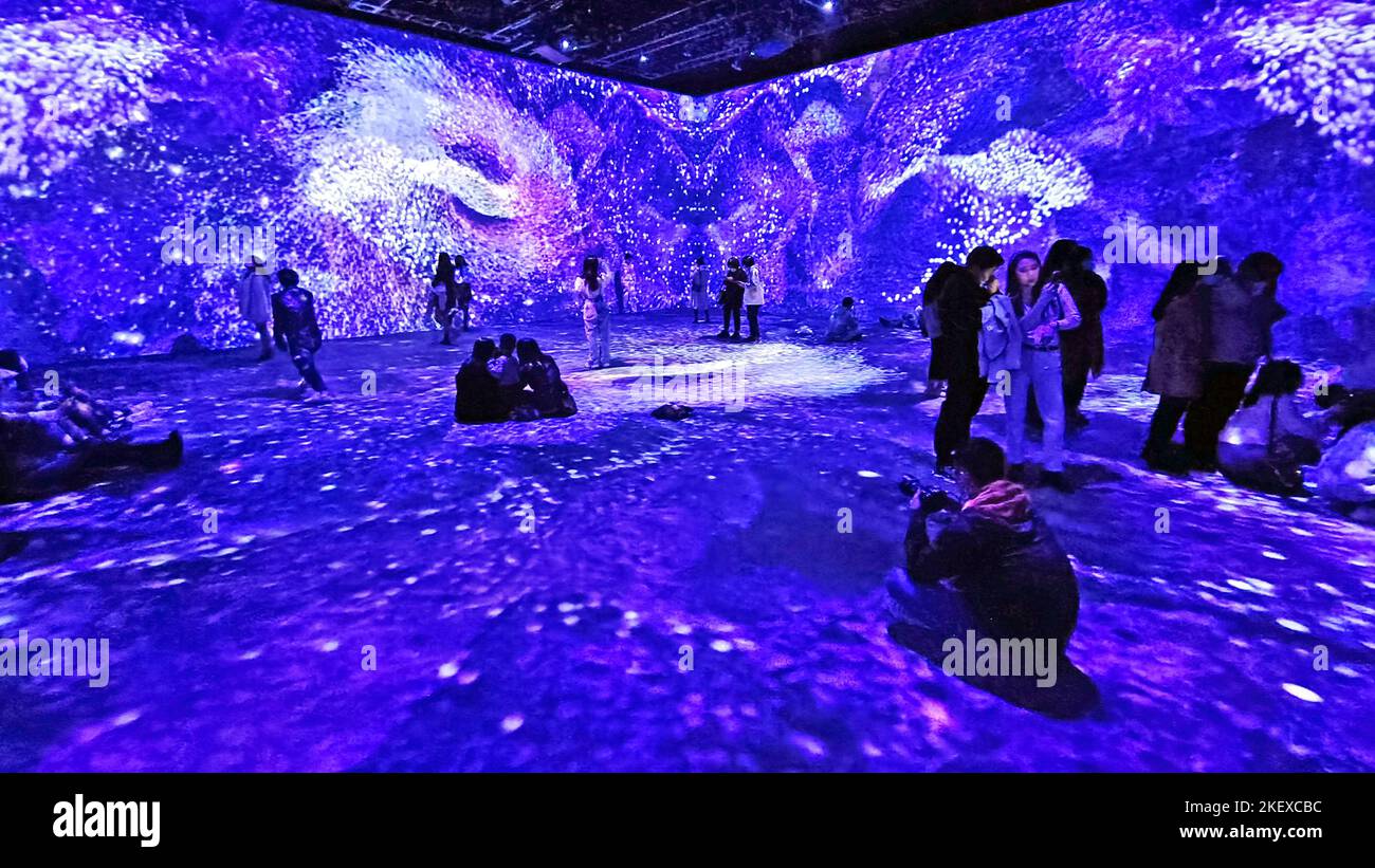 SHANGHAI, CHINA - NOVEMBER 13, 2022 - A view of CPB Skin Keys 40th ...