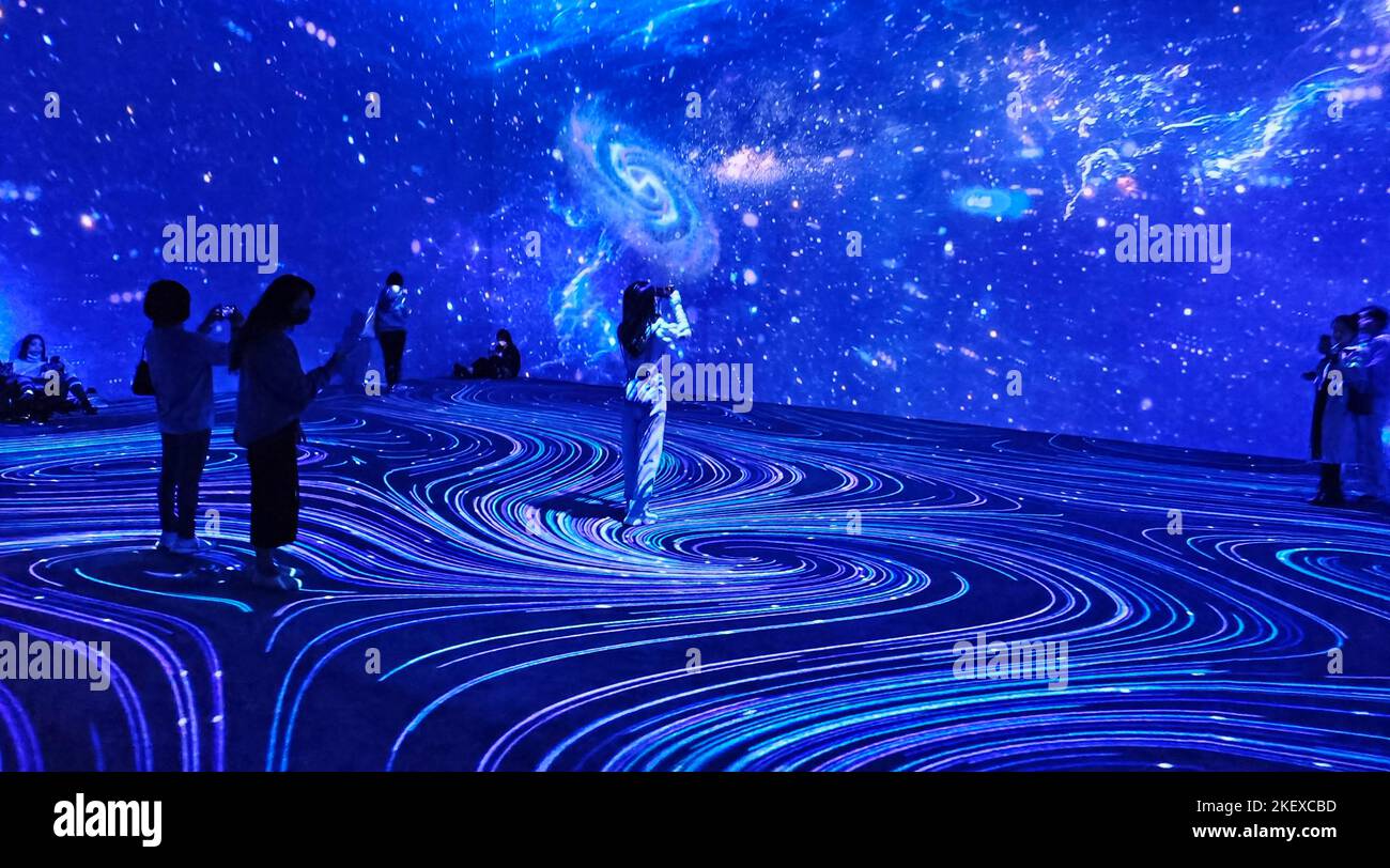 SHANGHAI, CHINA - NOVEMBER 13, 2022 - A view of CPB Skin Keys 40th ...