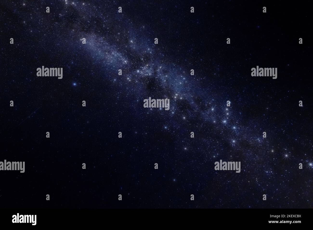 Night starry sky, abstract natural background. Milky way galaxy Stock ...