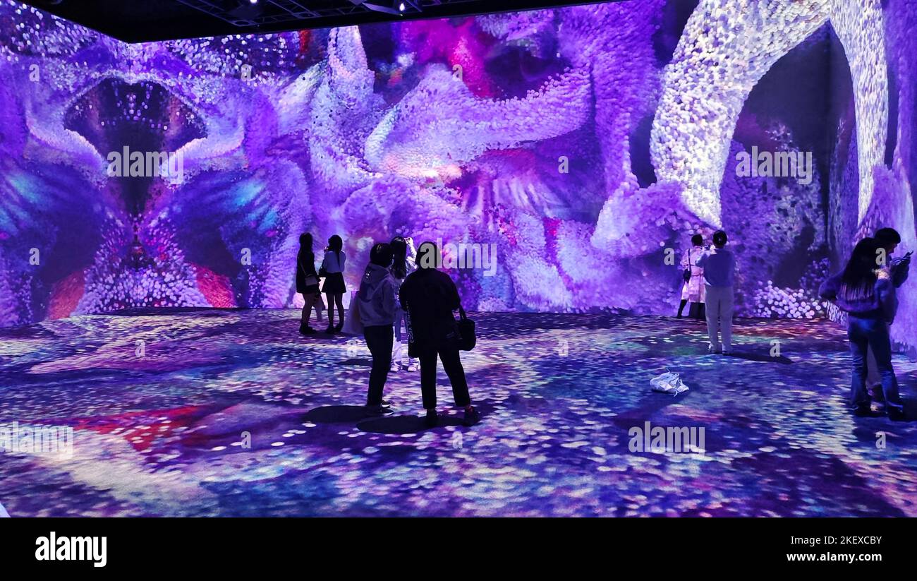 SHANGHAI, CHINA - NOVEMBER 13, 2022 - A view of CPB Skin Keys 40th ...