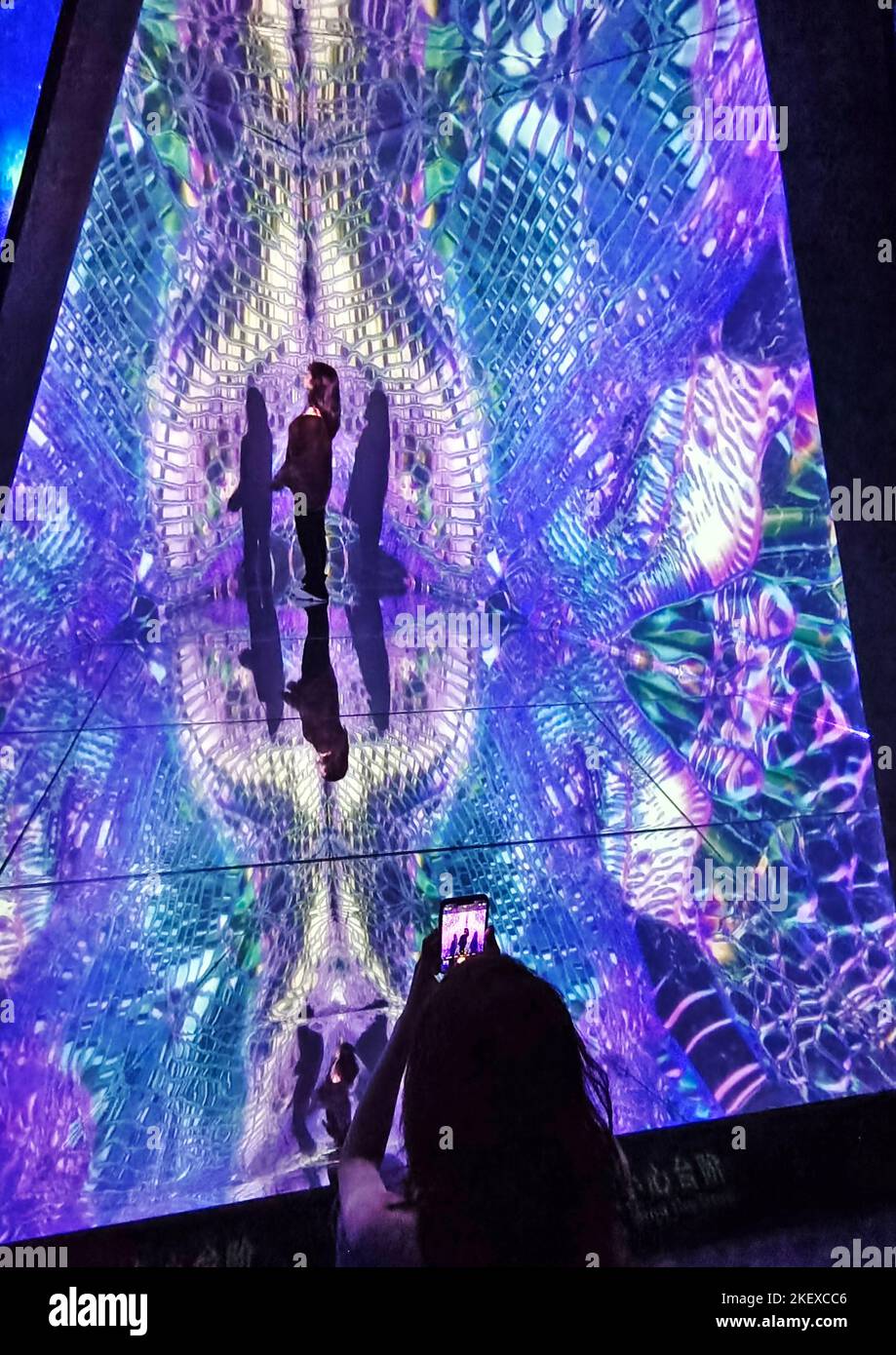 SHANGHAI, CHINA - NOVEMBER 13, 2022 - A view of CPB Skin Keys 40th ...