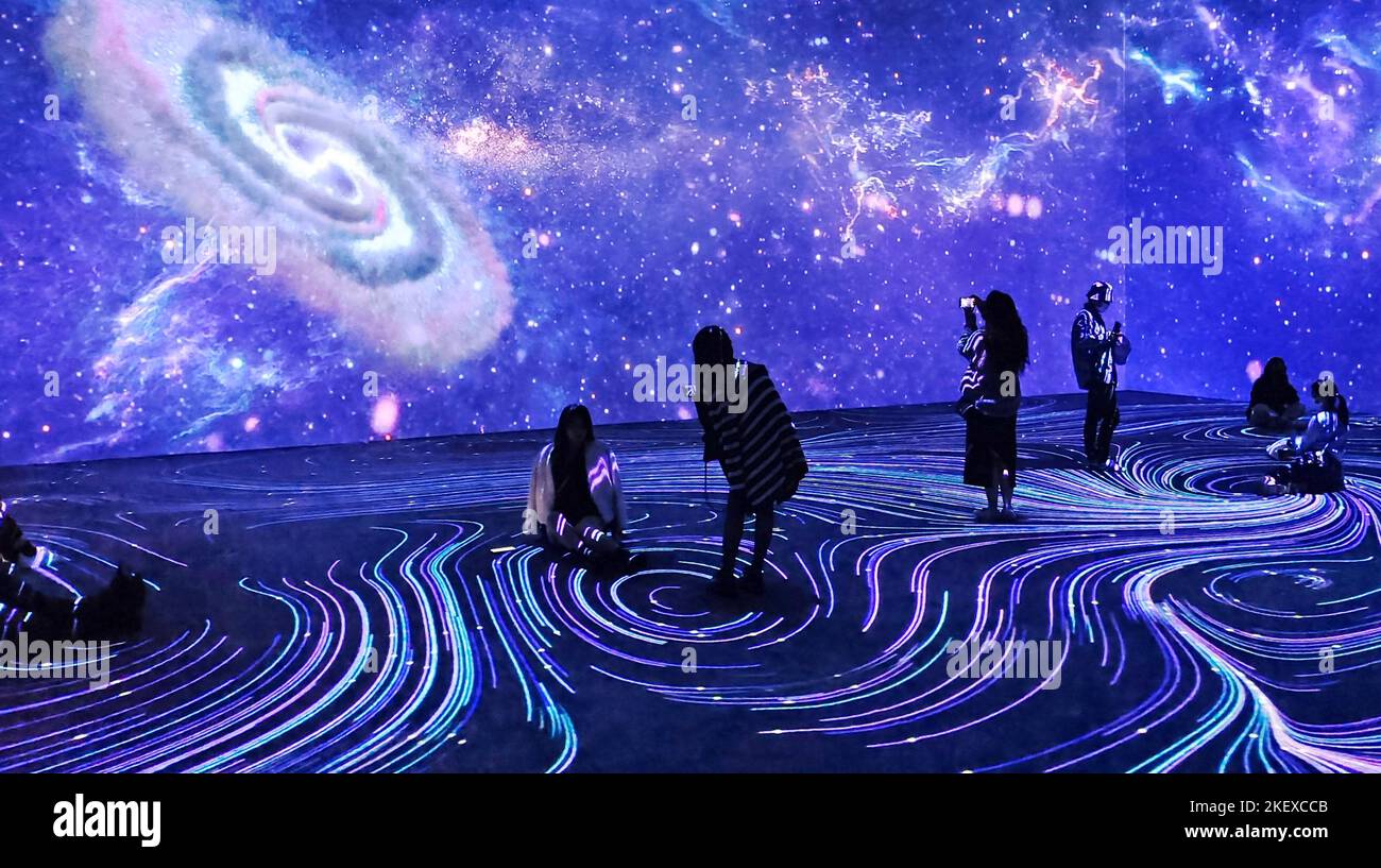 SHANGHAI, CHINA - NOVEMBER 13, 2022 - A view of CPB Skin Keys 40th ...