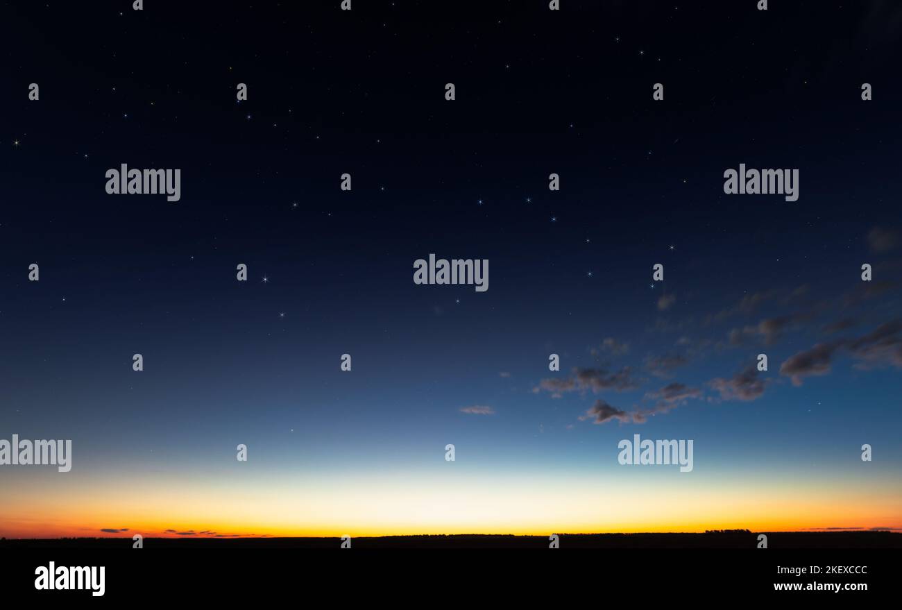 Night starry sky, abstract natural background. Milky way galaxy Stock ...