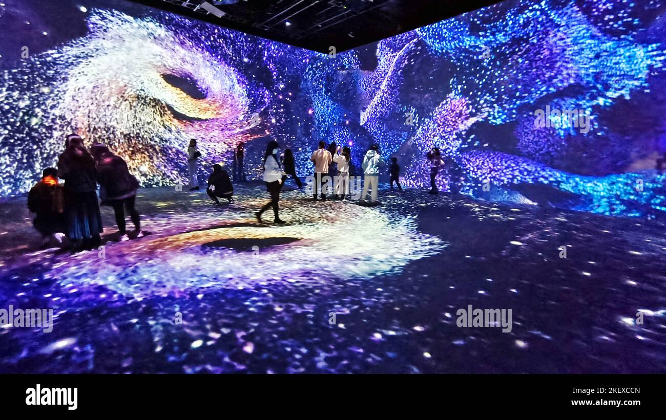 SHANGHAI, CHINA - NOVEMBER 13, 2022 - A view of CPB Skin Keys 40th ...