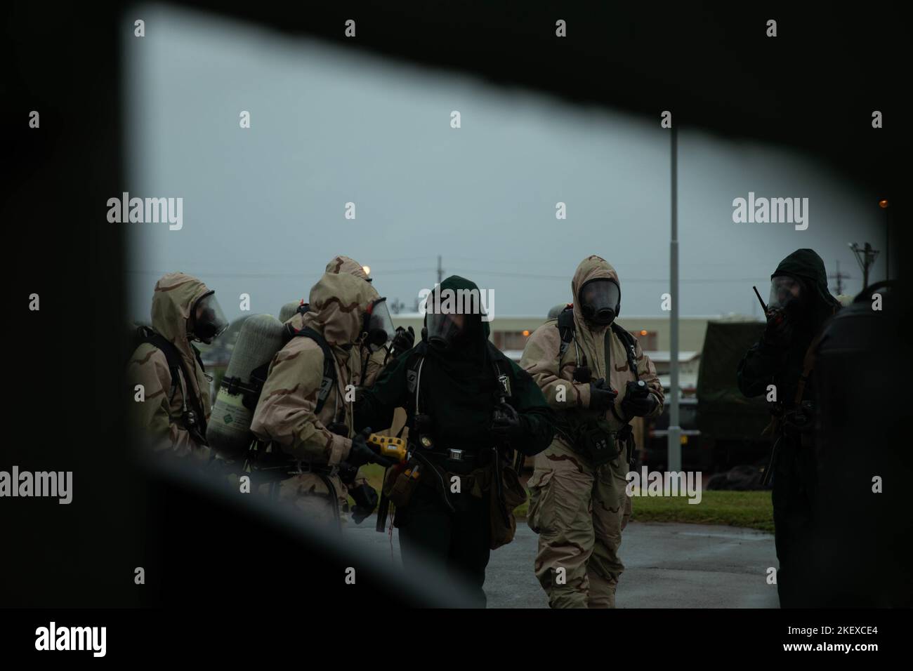 U.S. Marines with 3rd Marine Logistics Group, U.S. Army Soldiers with ...