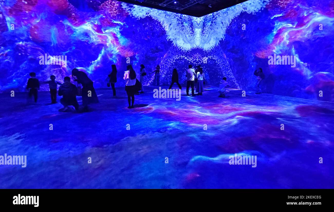 SHANGHAI, CHINA - NOVEMBER 13, 2022 - A view of CPB Skin Keys 40th ...