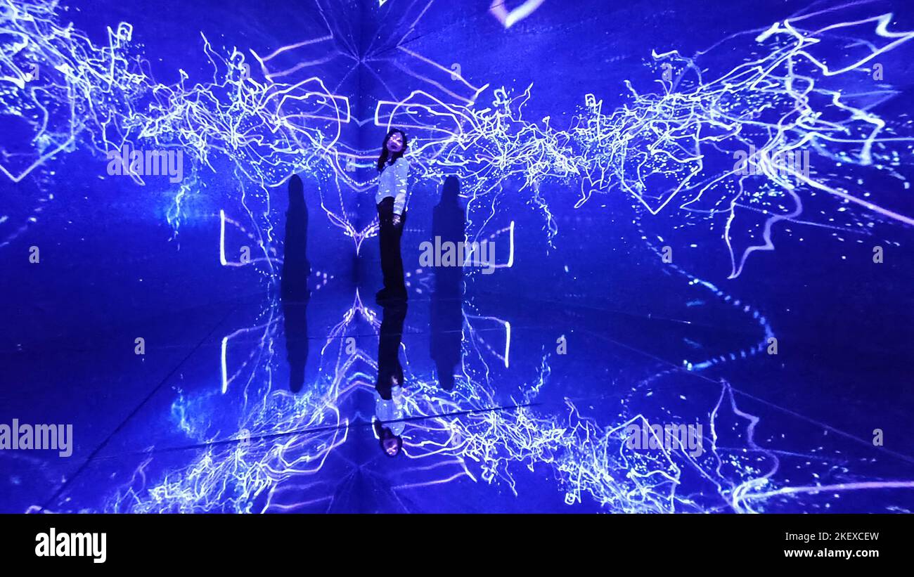 SHANGHAI, CHINA - NOVEMBER 13, 2022 - A view of CPB Skin Keys 40th ...