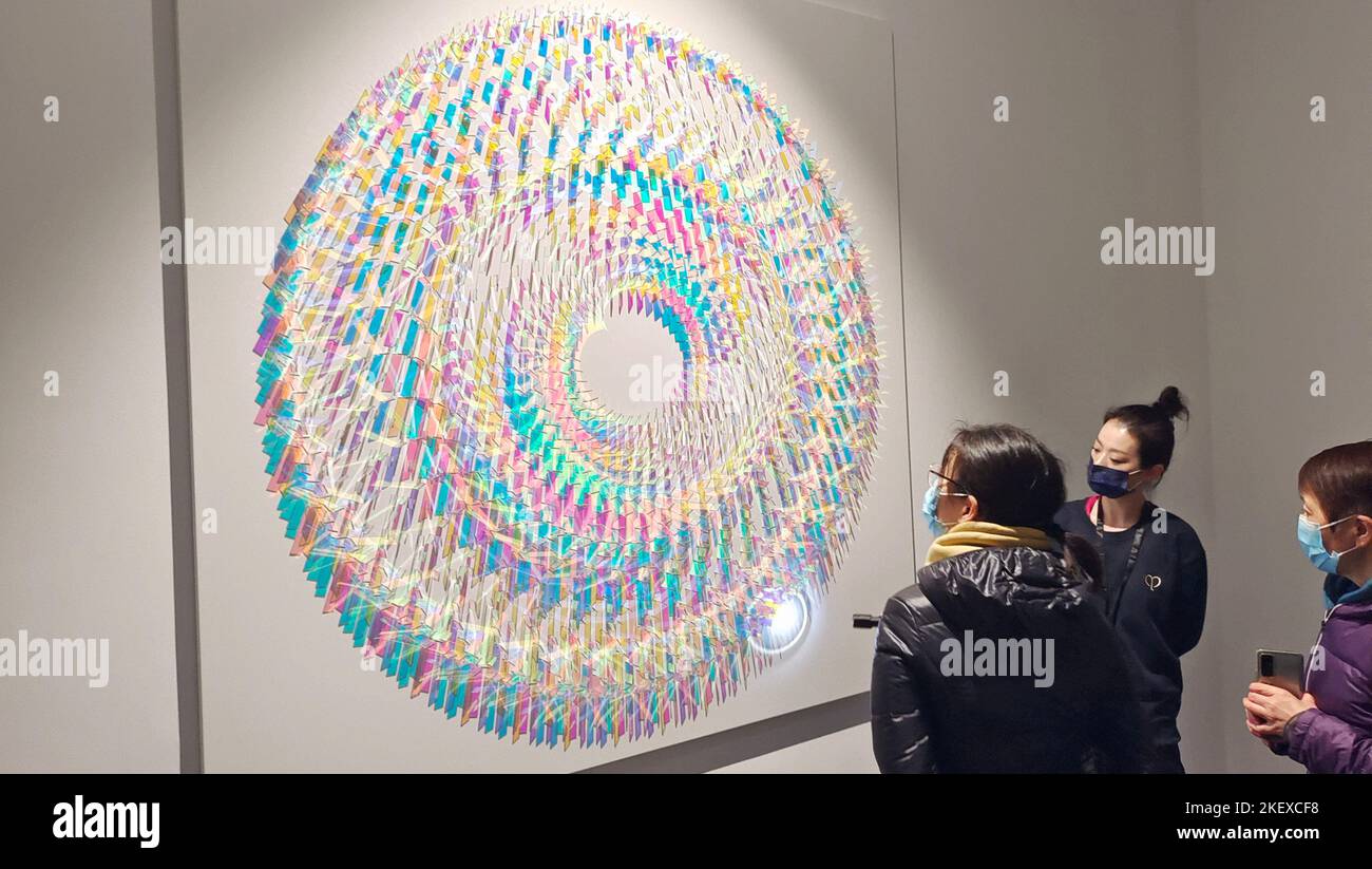 SHANGHAI, CHINA - NOVEMBER 13, 2022 - A view of CPB Skin Keys 40th ...