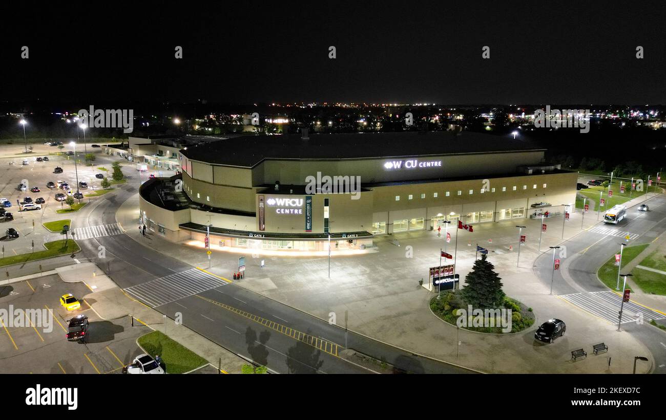 Jun 13 2022 Windsor Ontario Canada, WFCU Centre Aerial at night. Luke ...