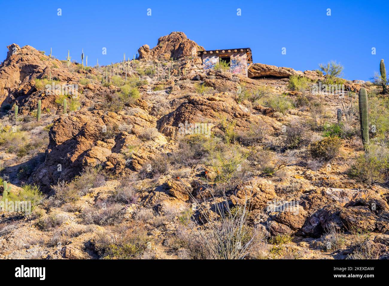 An overlooking view of Tucson, Arizona Stock Photo - Alamy