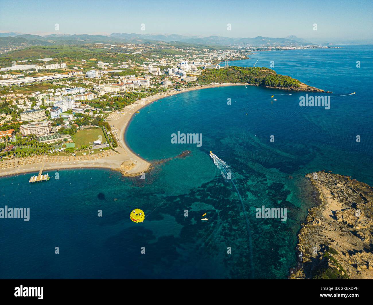 Scenic shot resorts on hi-res stock photography and images - Alamy