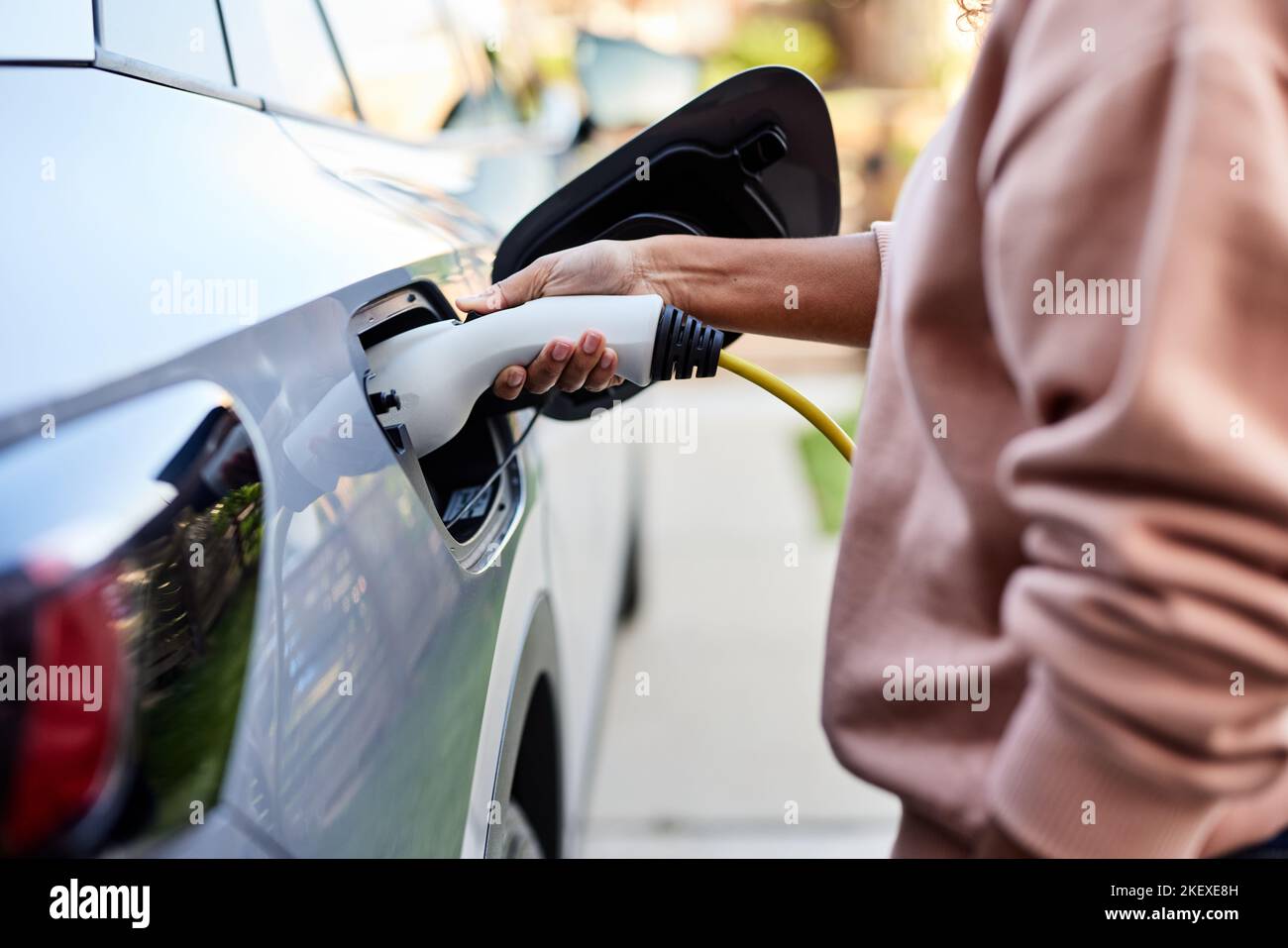 Plugging cable hi-res stock photography and images - Alamy