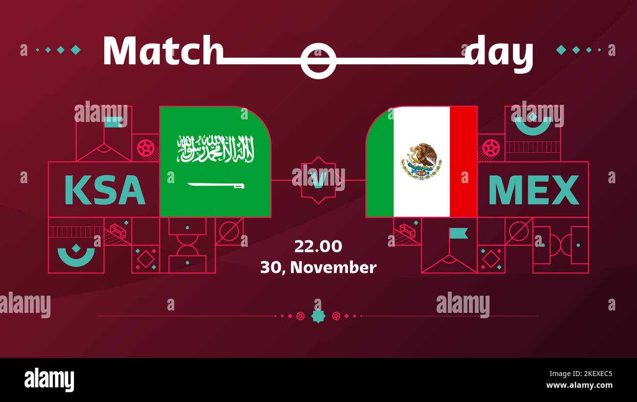 saudi arabia, mexico match Football 2022. 2022 World Football ...