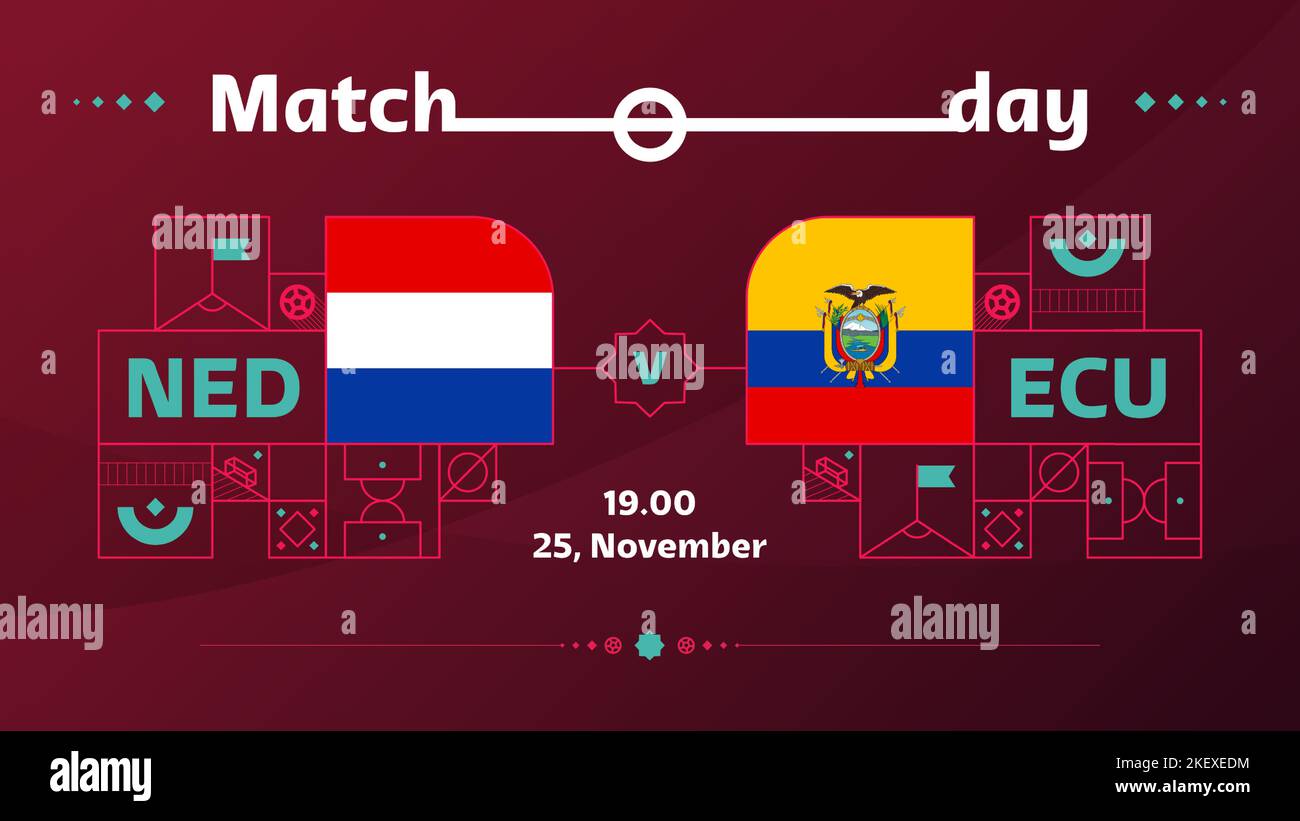 netherlands ecuador match Football 2022. 2022 World Football ...