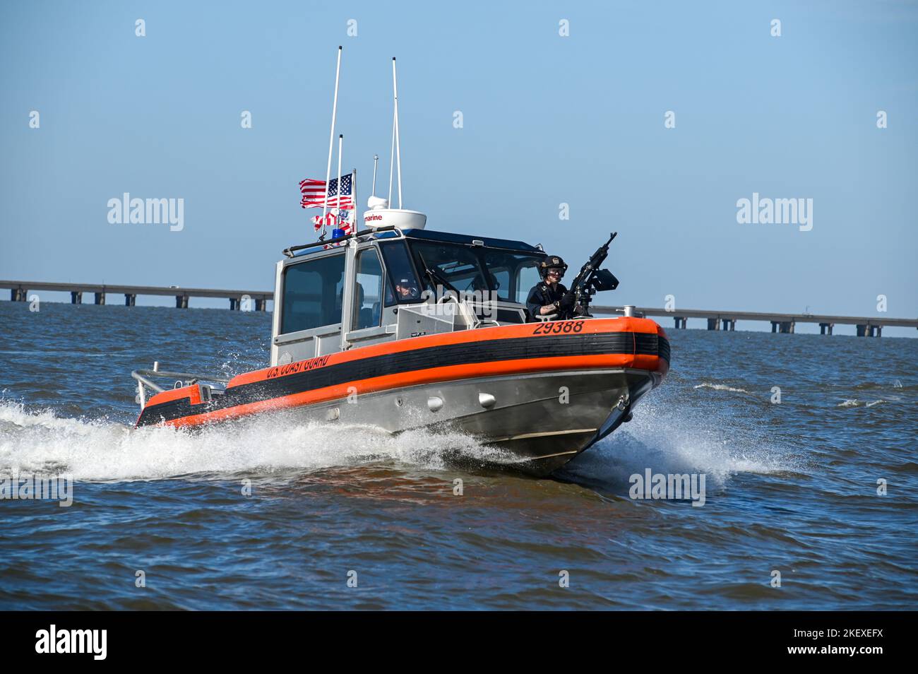 Coast Guard MSST New Orleans small boat conducts tactics training near ...
