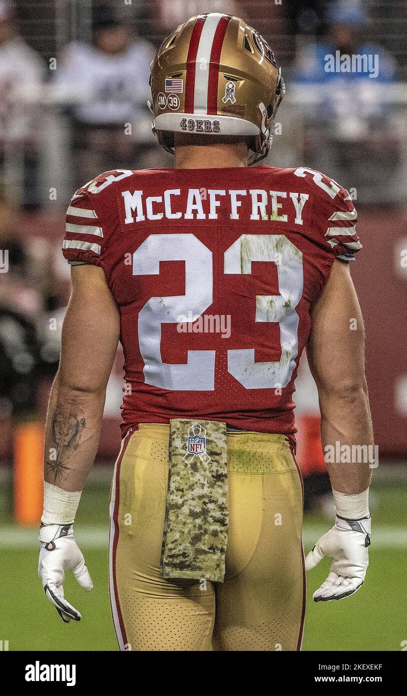 Christian mccaffrey 49ers hi-res stock photography and images - Alamy