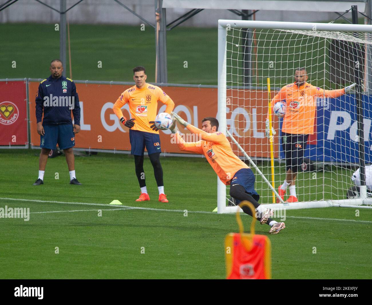 Allison of Brazil during the first day of trying of the Brazil National ...