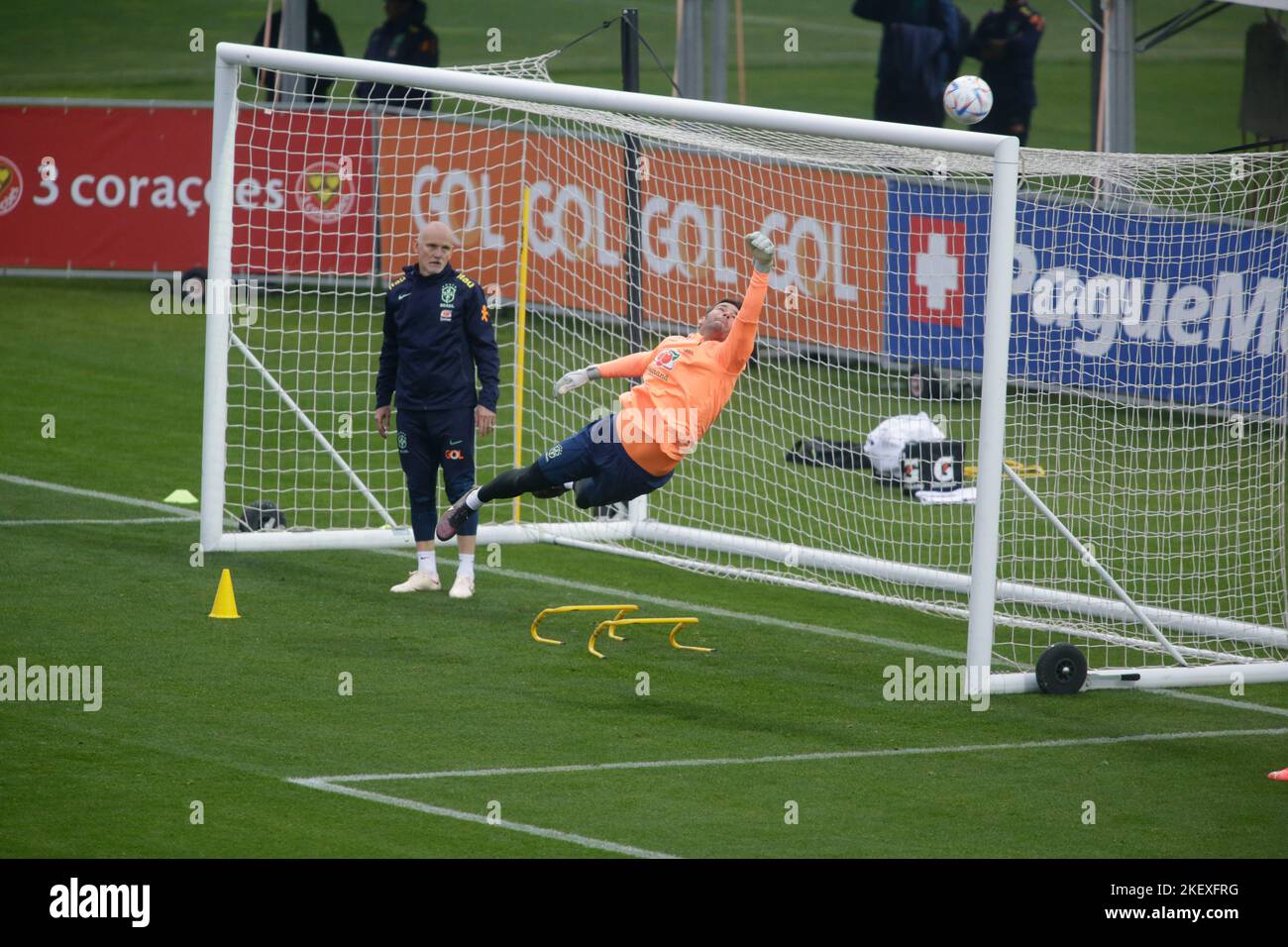 Allison of Brazil during the first day of trying of the Brazil National ...