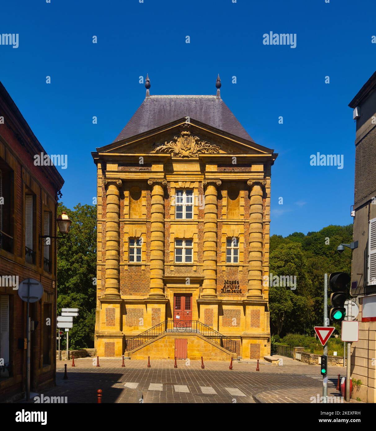 Arthur Rimbaud Museum in Charleville-Mezieres Stock Photo - Alamy
