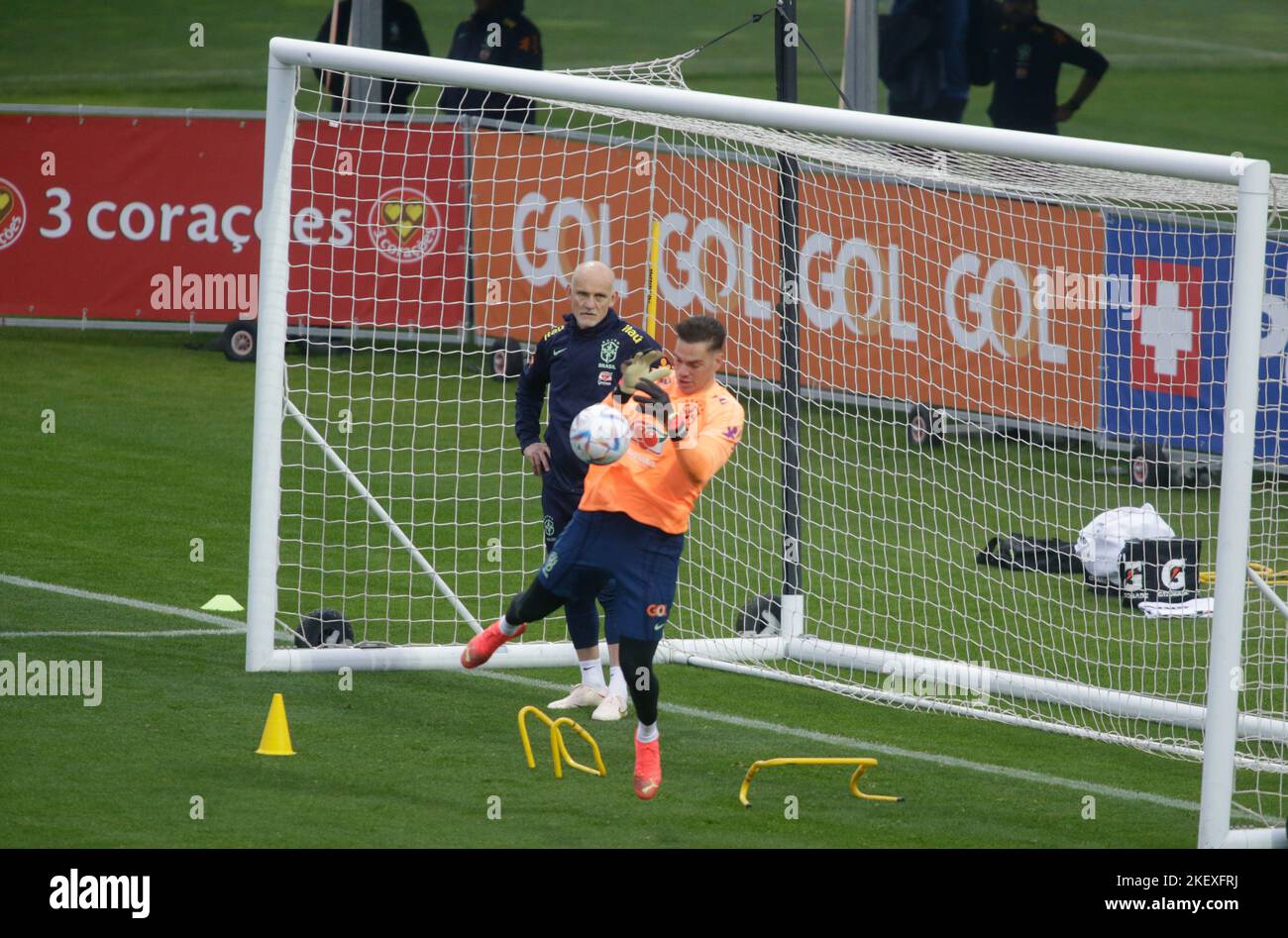 Emerson of Brazil during the first day of trying of the Brazil National ...