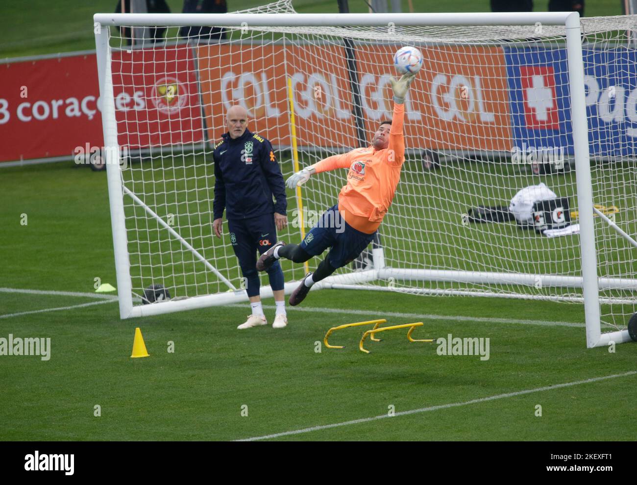 Allison of Brazil during the first day of trying of the Brazil National ...