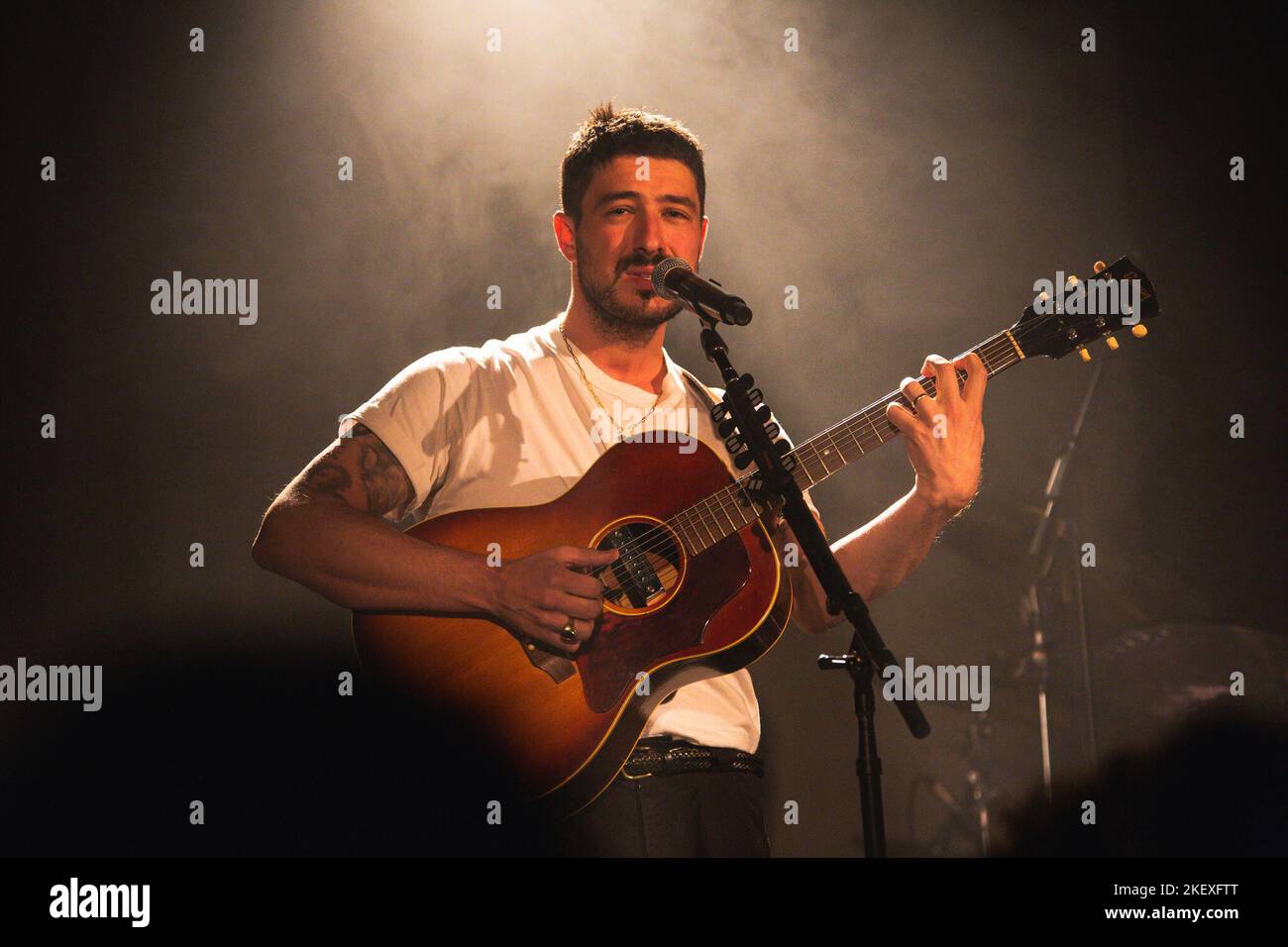 November 14, 2022: Marcus Mumford, the lead singer of Mumford And Sons, performs a sold out show ...