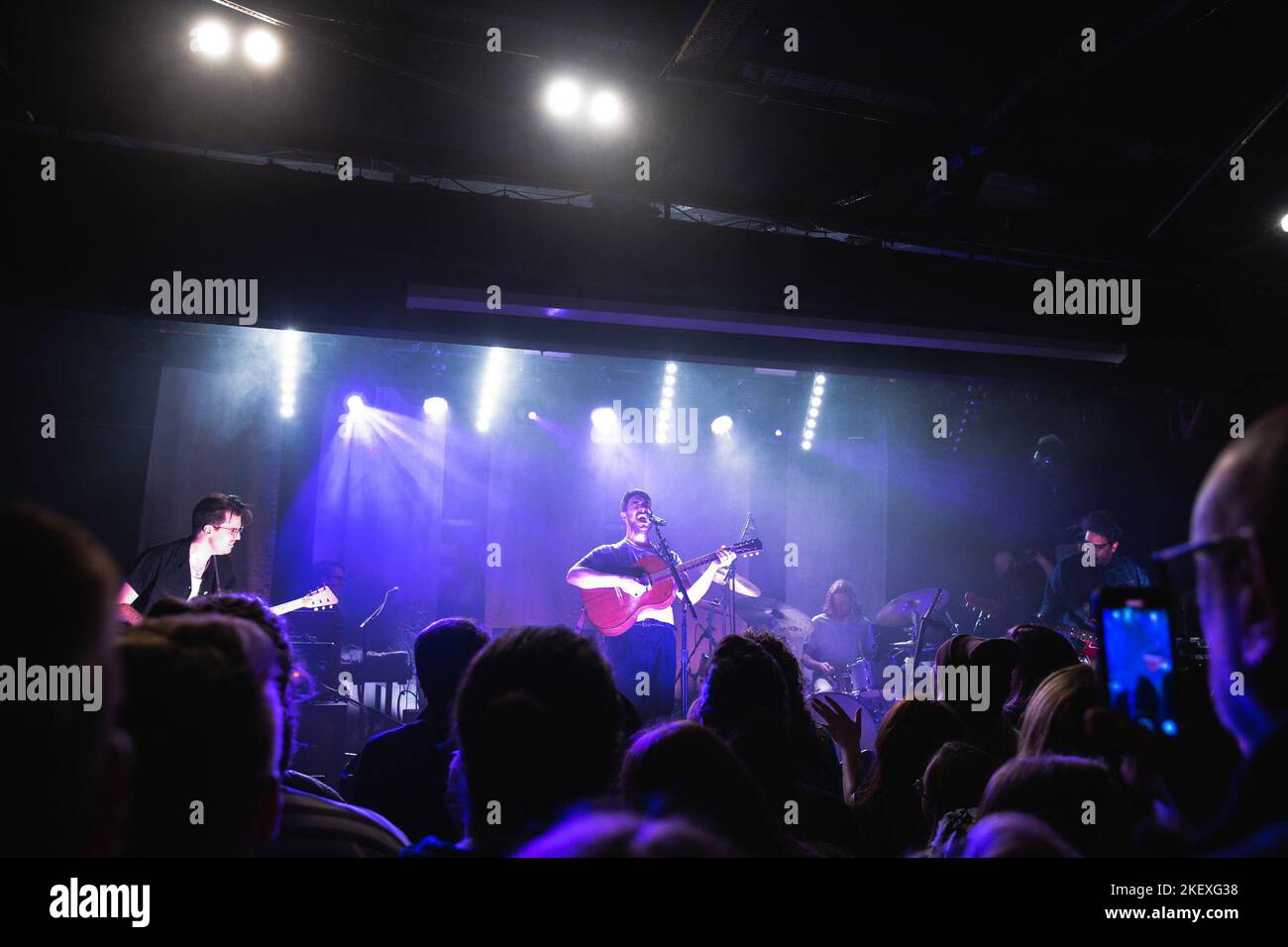 November 14, 2022: Marcus Mumford, the lead singer of Mumford And Sons, performs a sold out show ...