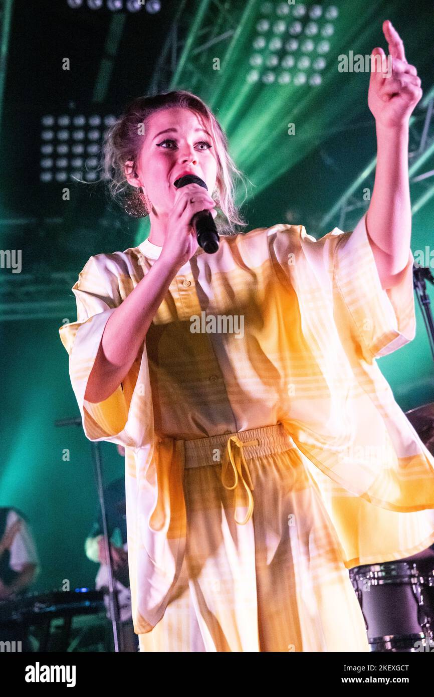 Milan Italy. 14 November 2022. The Belgian singer-songwriter Sanne ...