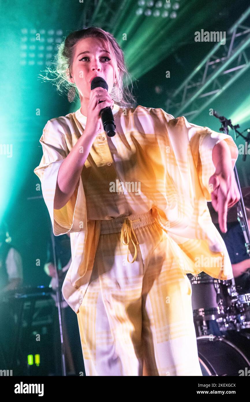 Milan Italy. 14 November 2022. The Belgian singer-songwriter Sanne ...