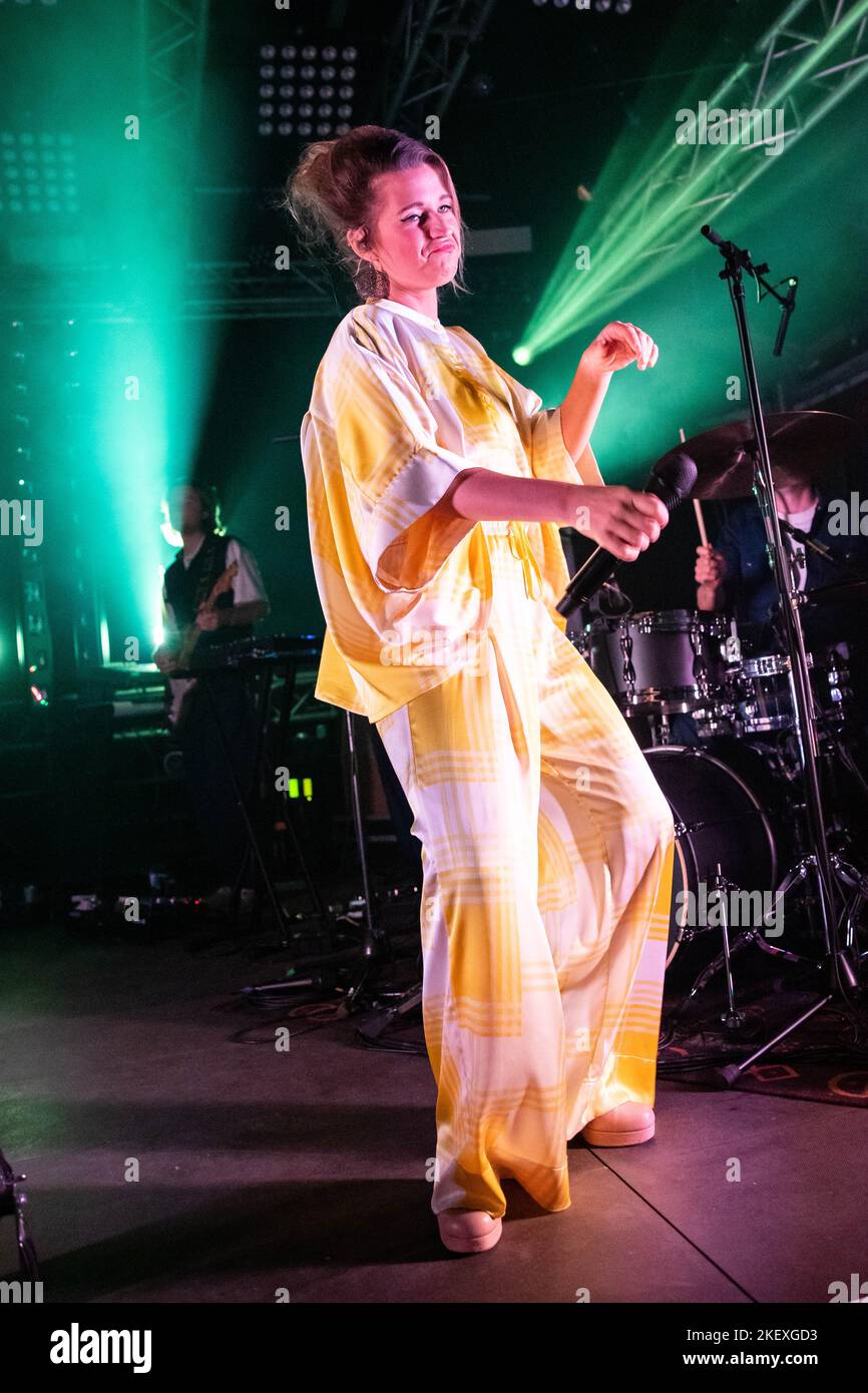 Milan Italy. 14 November 2022. The Belgian singer-songwriter Sanne ...