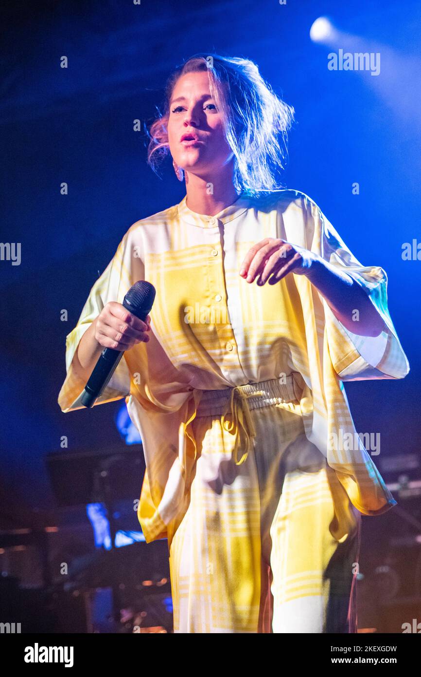 Milan Italy. 14 November 2022. The Belgian singer-songwriter Sanne ...