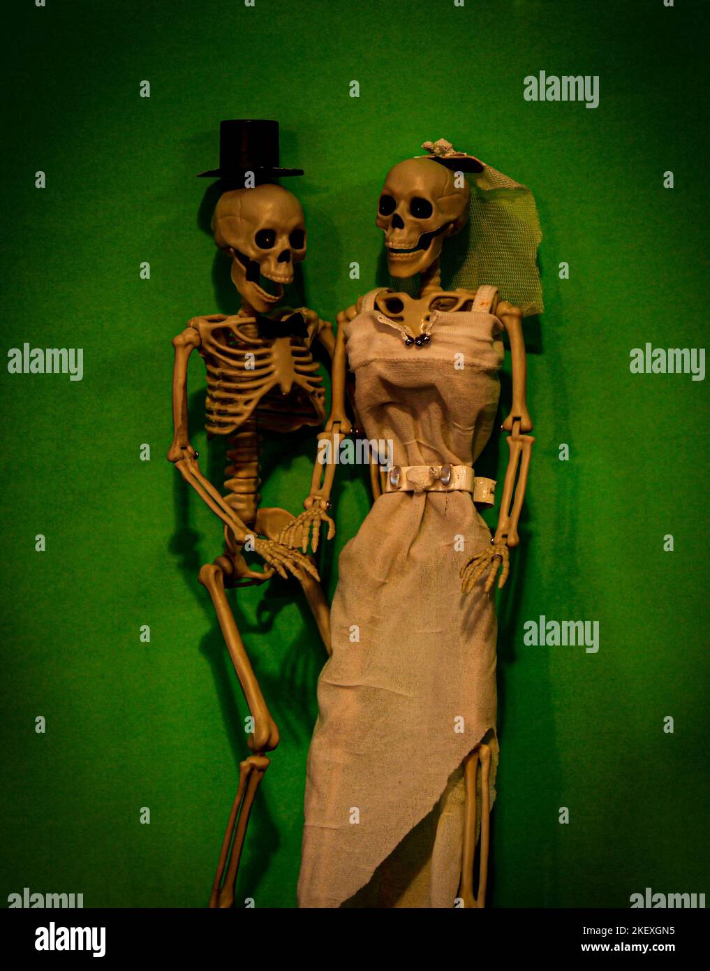 Skeleton couple hi-res stock photography and images - Alamy