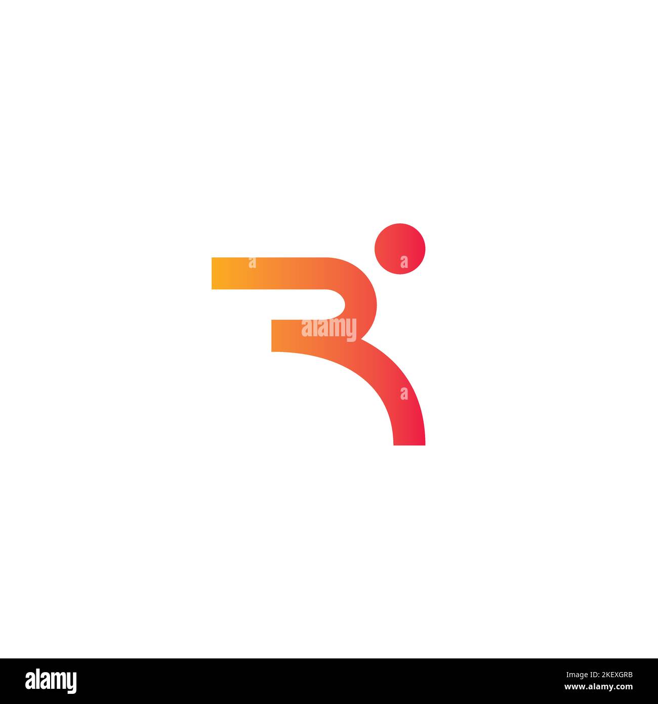 Silhouette human running isolated icon Cut Out Stock Images & Pictures ...