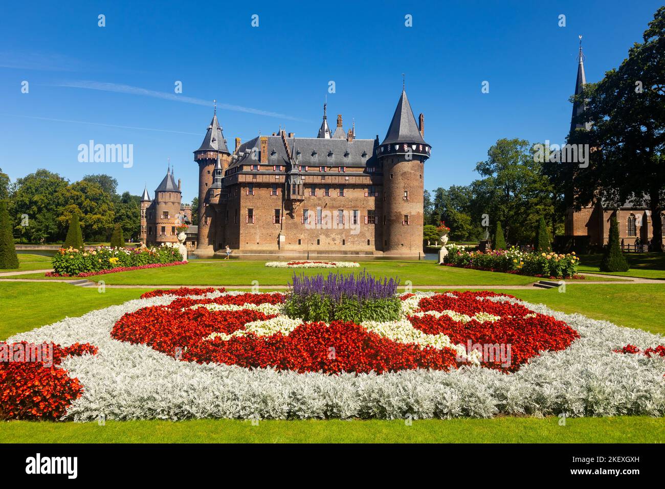 Old historic landmark mediaeval medieval holland netherlands hi-res ...