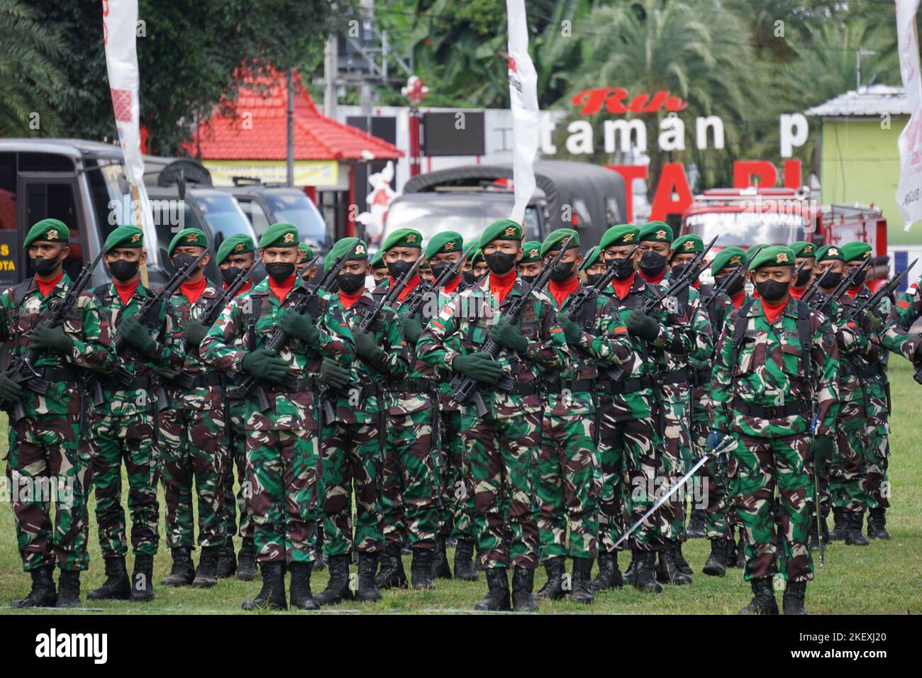 Indonesian soldier on Independence Day Ceremony Stock Photo - Alamy