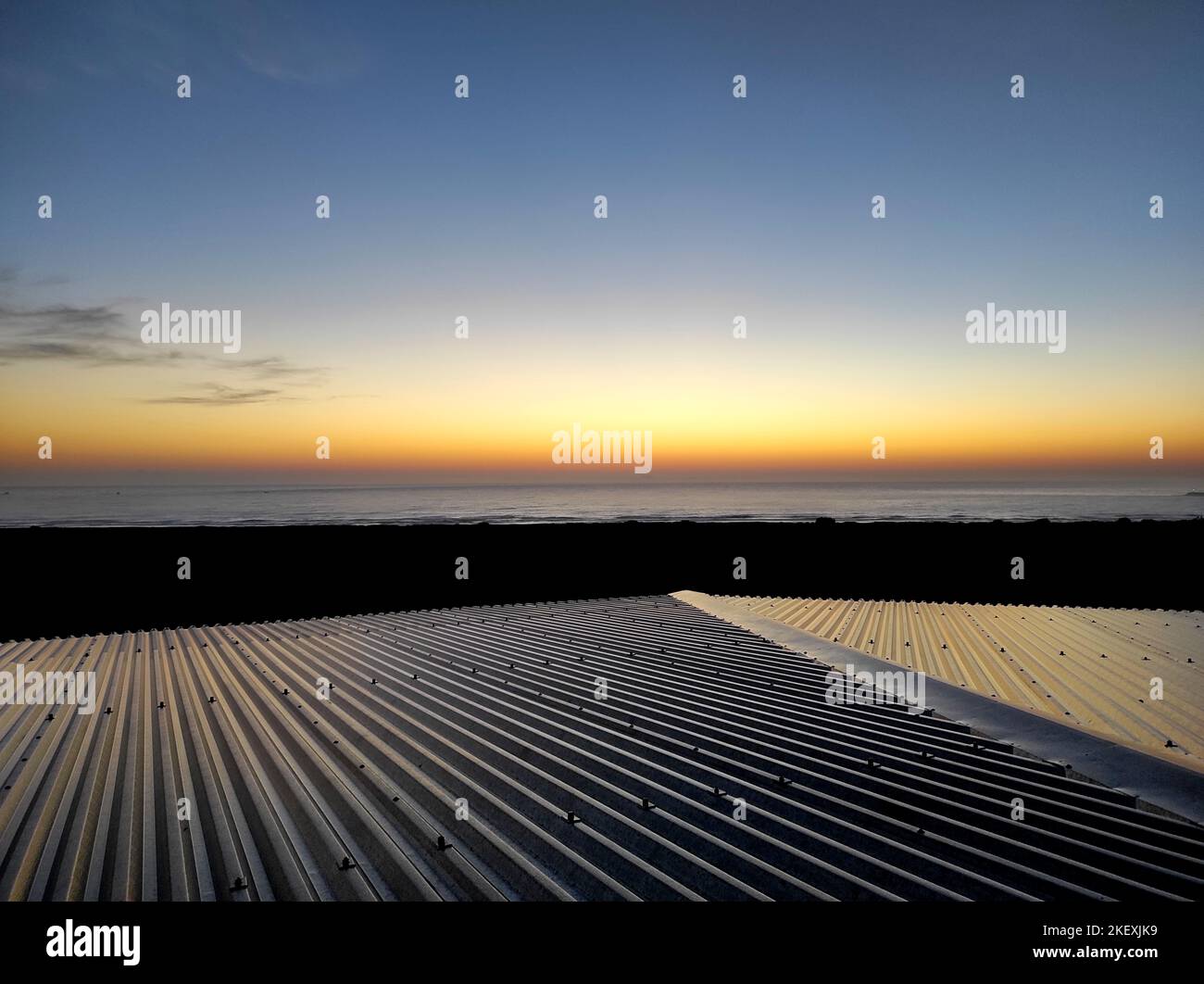 First Light over east coast of Australia Stock Photo - Alamy