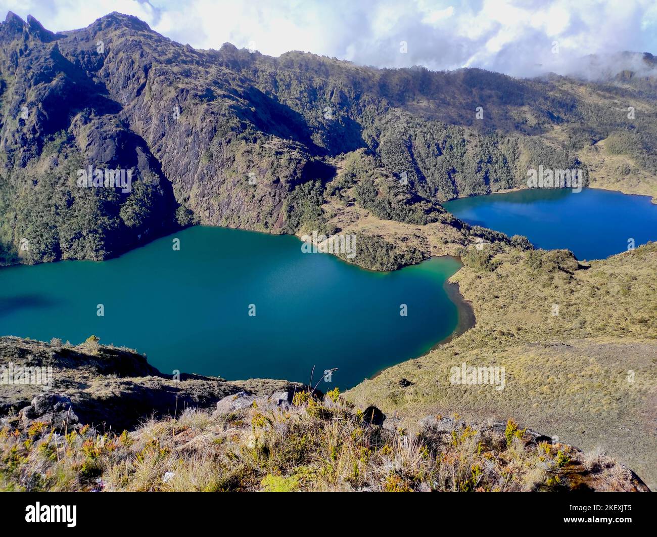 Mt Wilhelm views from Hiking Track Stock Photo - Alamy