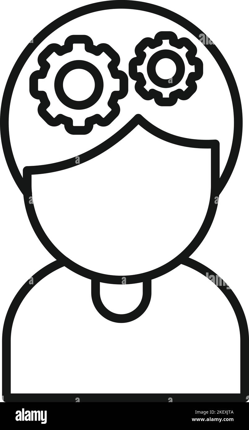 Client icon outline vector. Star review. Good service Stock Vector ...