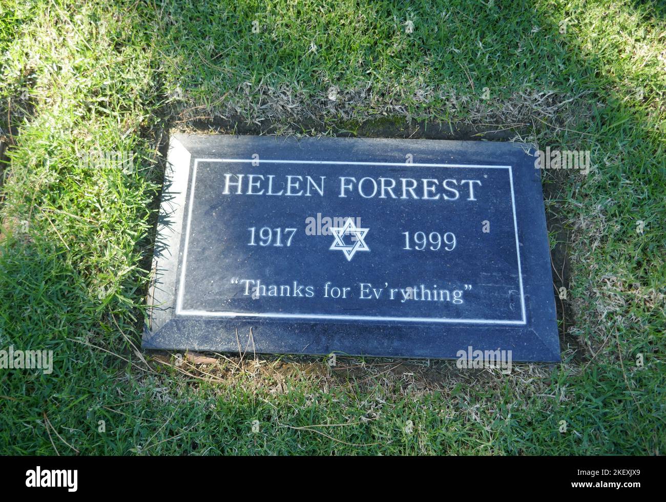 Los Angeles, California, USA 10th November 2022 Actress Helen Forrest's ...