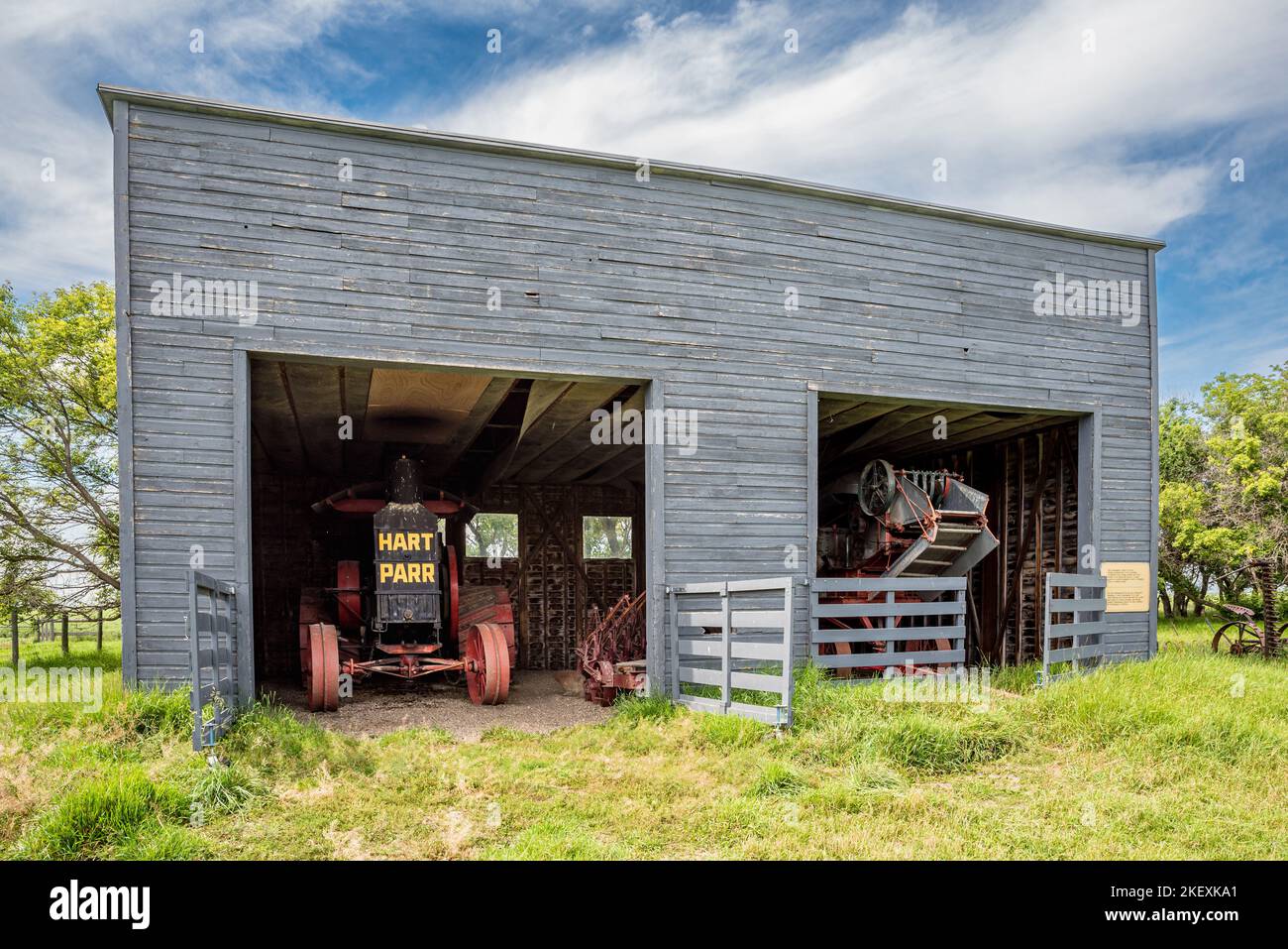Abernethy, SK- Aug. 21, 2022: W. R. Motherwell’s antique Hart-Parr ...