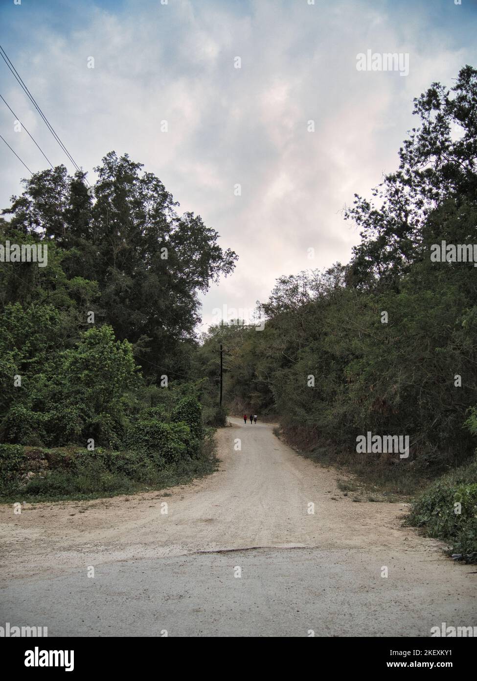 Places of the field of trip to Higueral roads and highways with the ...