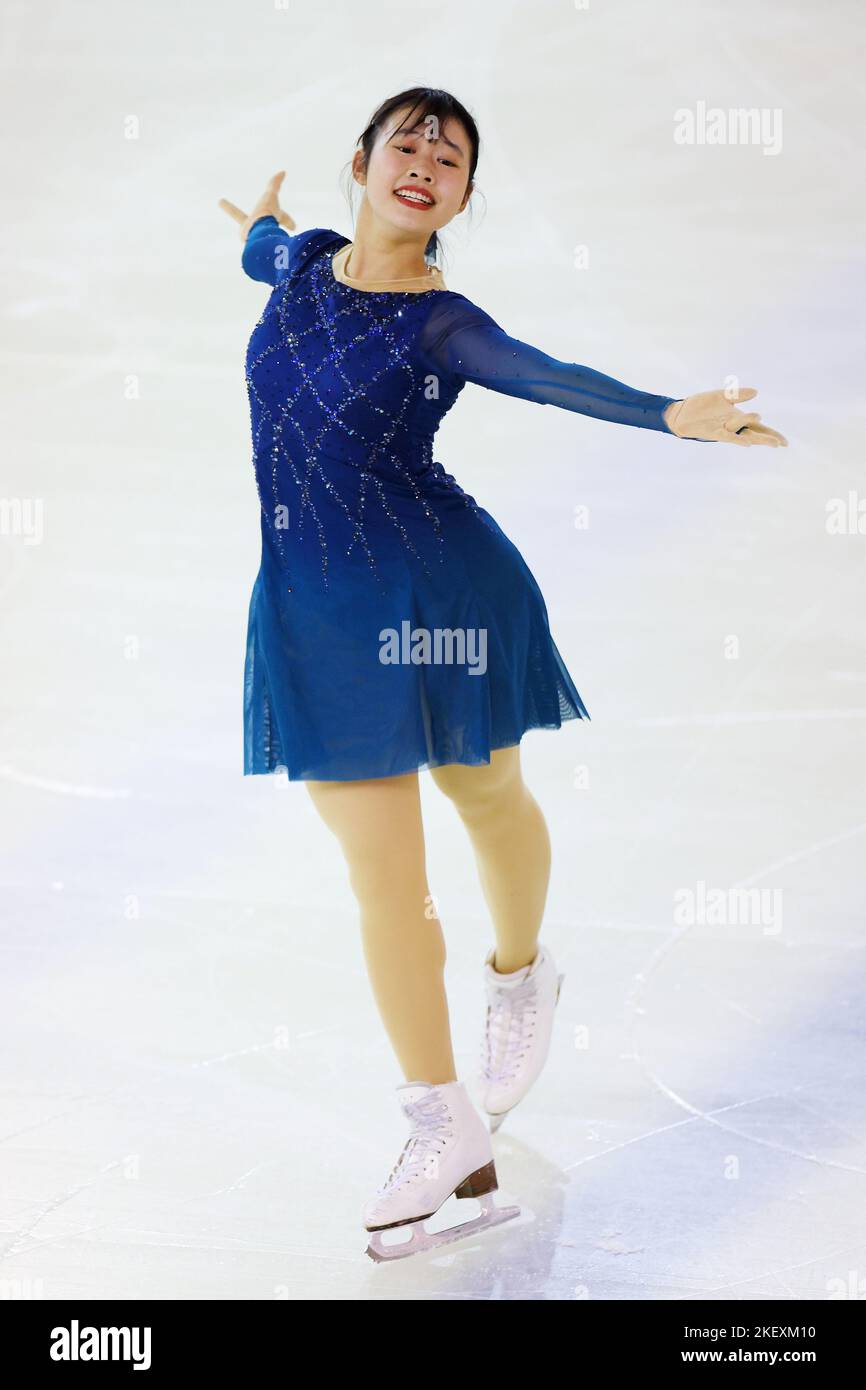 Gunma, Japan. 5th Nov, 2022. Anzu Yokoya Figure Skating : 2022 East Japan Figure Skating ...