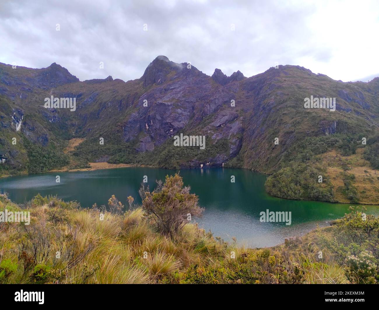 Mt Wilhelm views from Hiking Track Stock Photo - Alamy