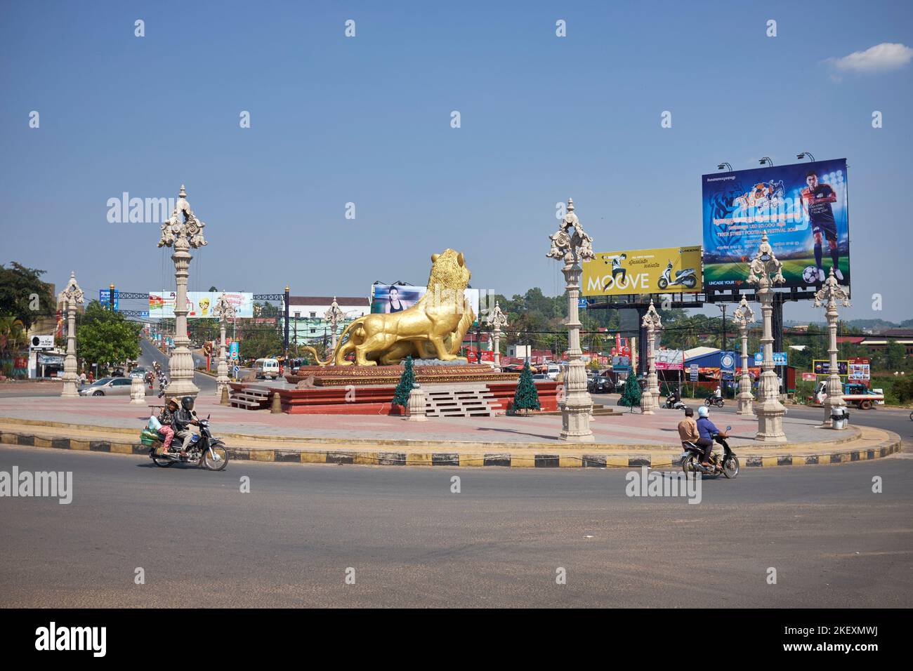 Sihanoukville roundabout hi-res stock photography and images - Alamy