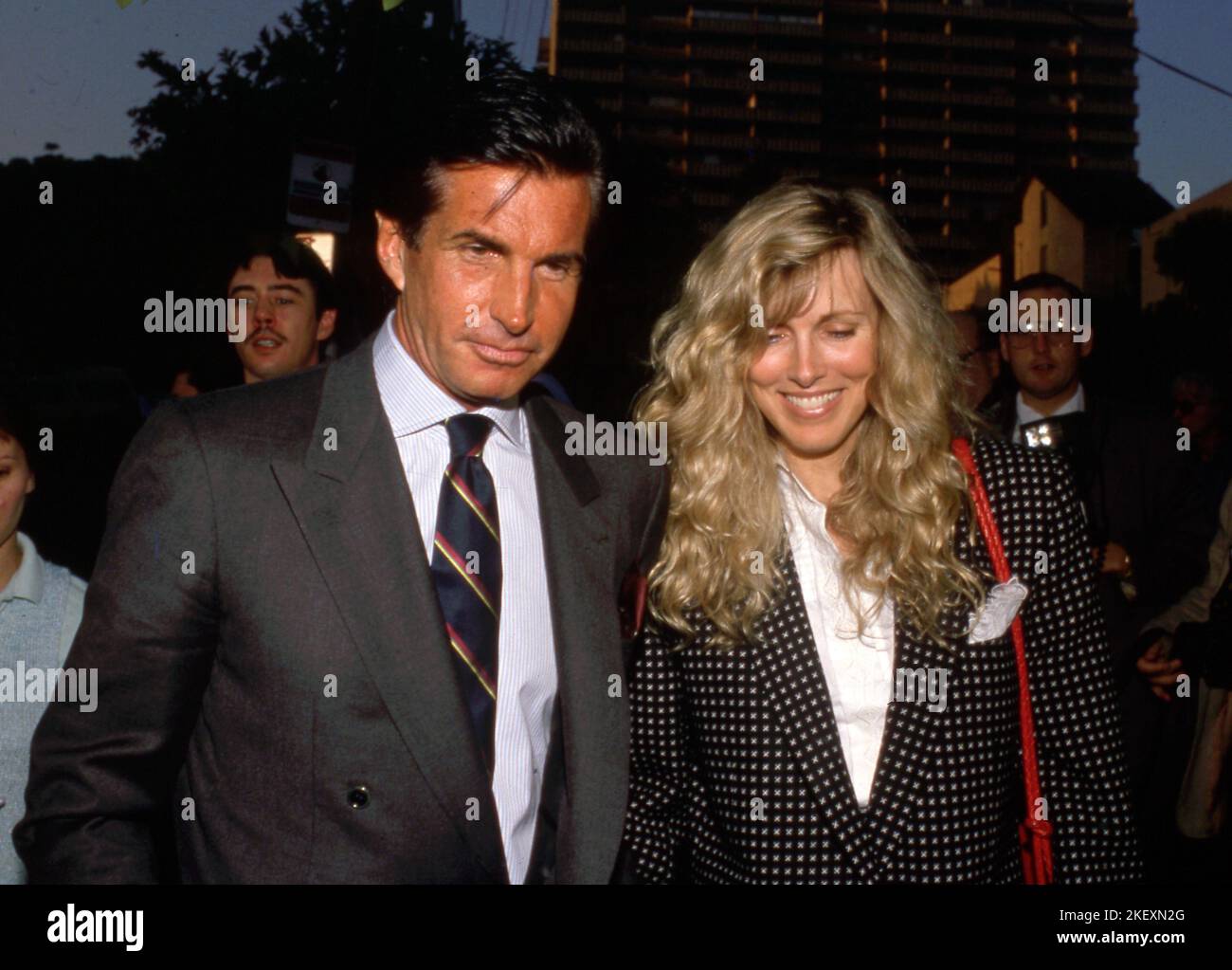 George Hamilton and at the Prime Time Book Party at Spago's Restaurant ...
